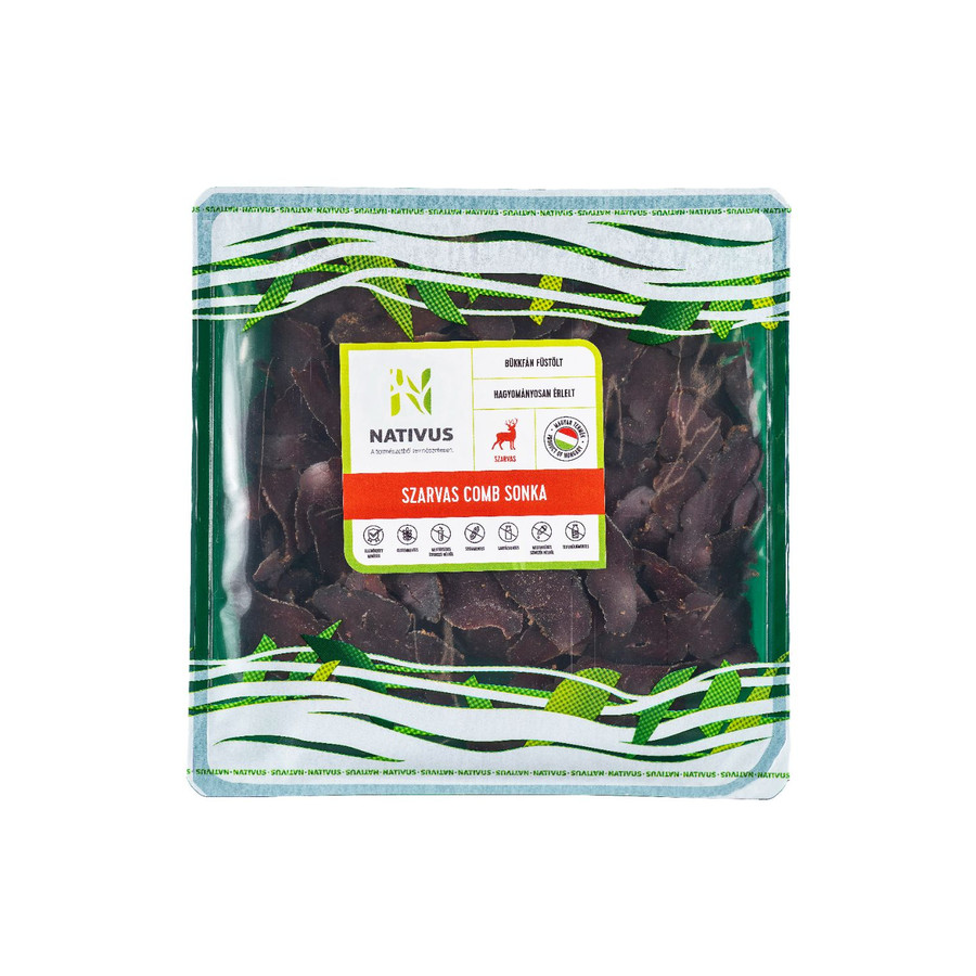Szarvas comb sonka (SZELETELT) - 80 g - NATIVUS Webshop
